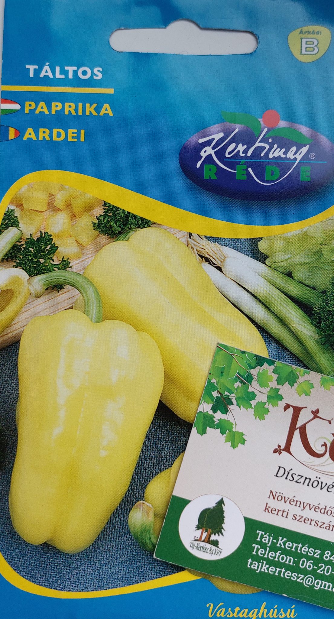 Paprika vetőmag Táltos 0,4g. - Tájkertész